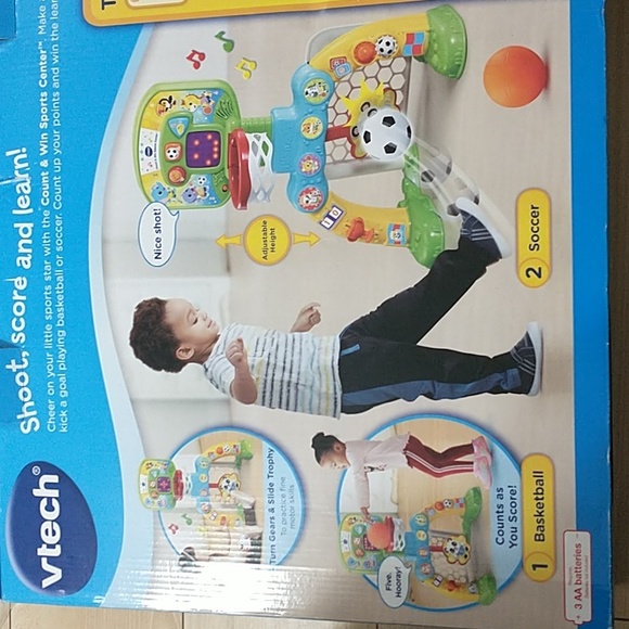 vtech | Toys | Vtech Count Win Sports Centre New All In Original ...